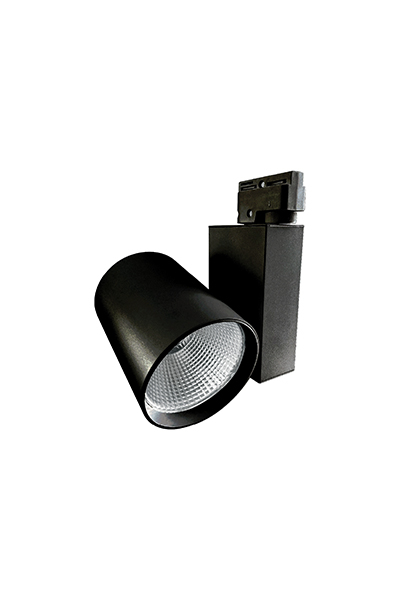 ACK AD30-14911 4000K Ilık Beyaz 40W Siyah Kasa Led Ray Spot