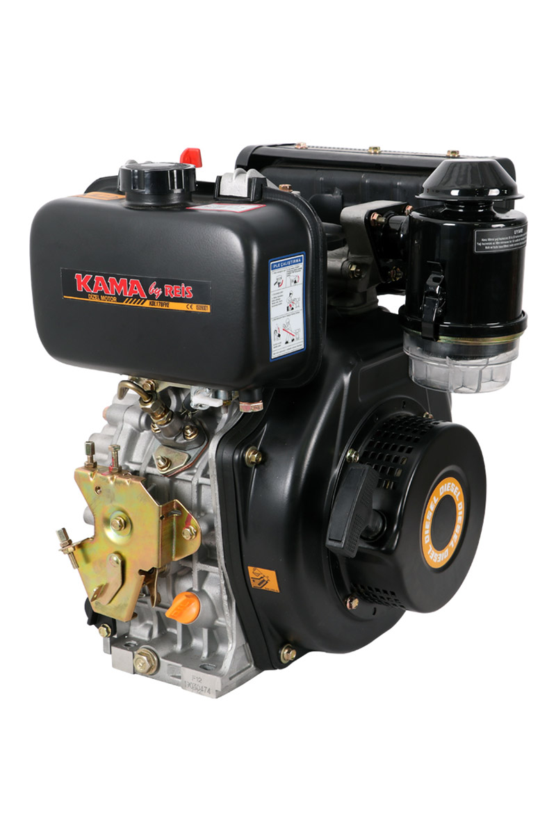 Kama KDL170FY 5 Hp FG4 Kısa Konik Dizel Motor