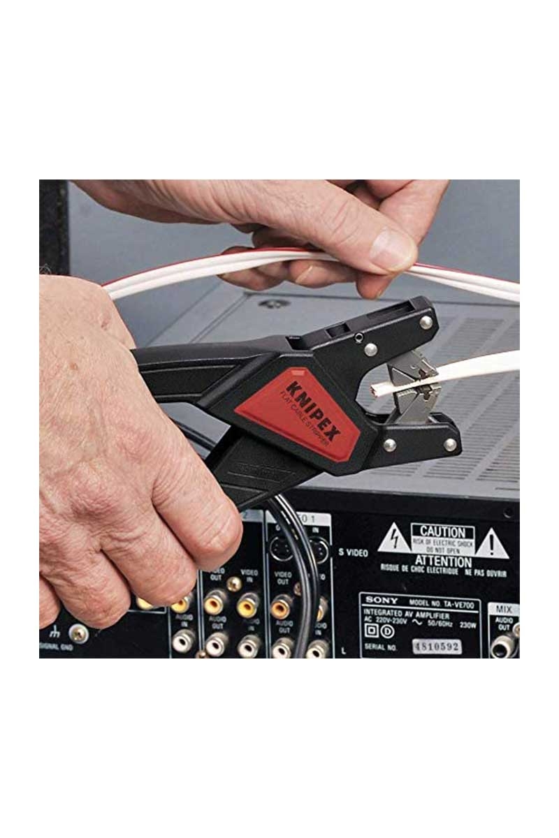 Knipex 12 64 180 Düz Kablo Sıyırma Aleti