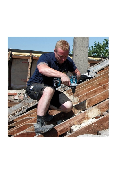 Makita DDF481RTJ 18V Li Çift Akülü Darbesiz Matkap Vidalama