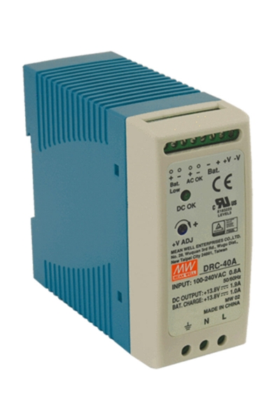 En Ucuz Mean Well DRC-40A 40W 13.8V-13.8V 1.9A-1A Ups | elektromarketim.com