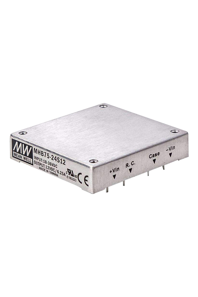 Mean Well MHB75-24S12 12V DC 6.25A PCB Montajlı Dönüştürücü