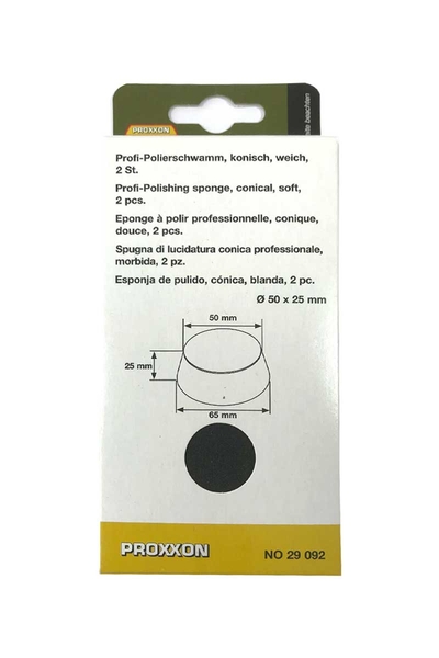 Proxxon 29092 WP/E Yumuşak Polisaj Süngeri