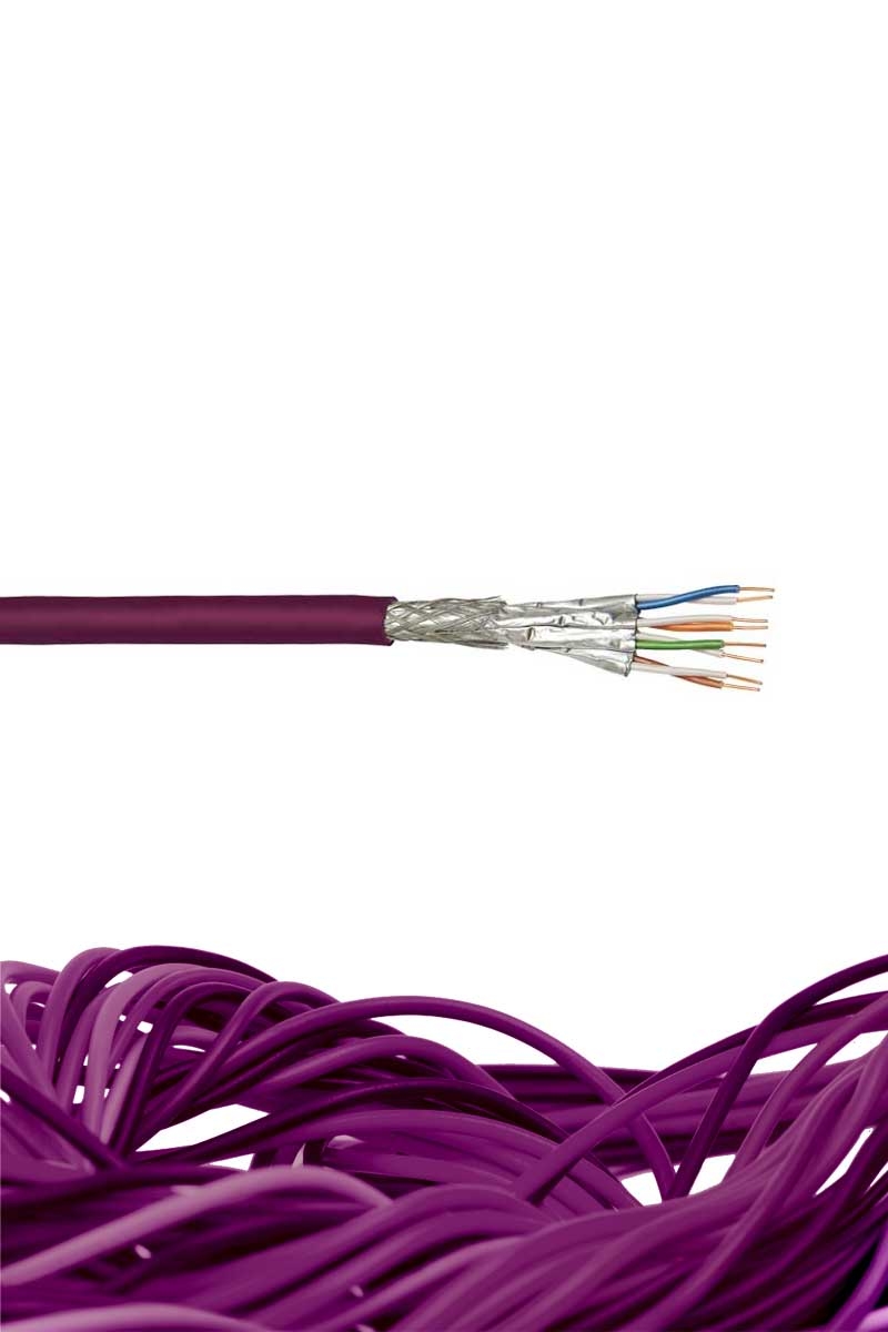Reçber 507003 SL900 S/F23 PE Cat 7 S/FTP 4x2x23AWG Kablo