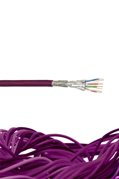 Reçber 507003 SL900 S/F23 PE Cat 7 S/FTP 4x2x23AWG Kablo