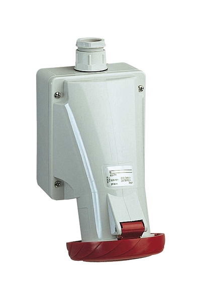 Schneider 83171 3P+N+E 380-415VAC IP67 Eğik Duvar Prizi