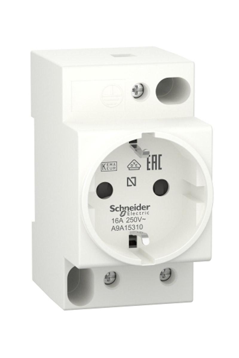 Schneider A9A15310 Ray Tipi Topraklı Modüler Priz