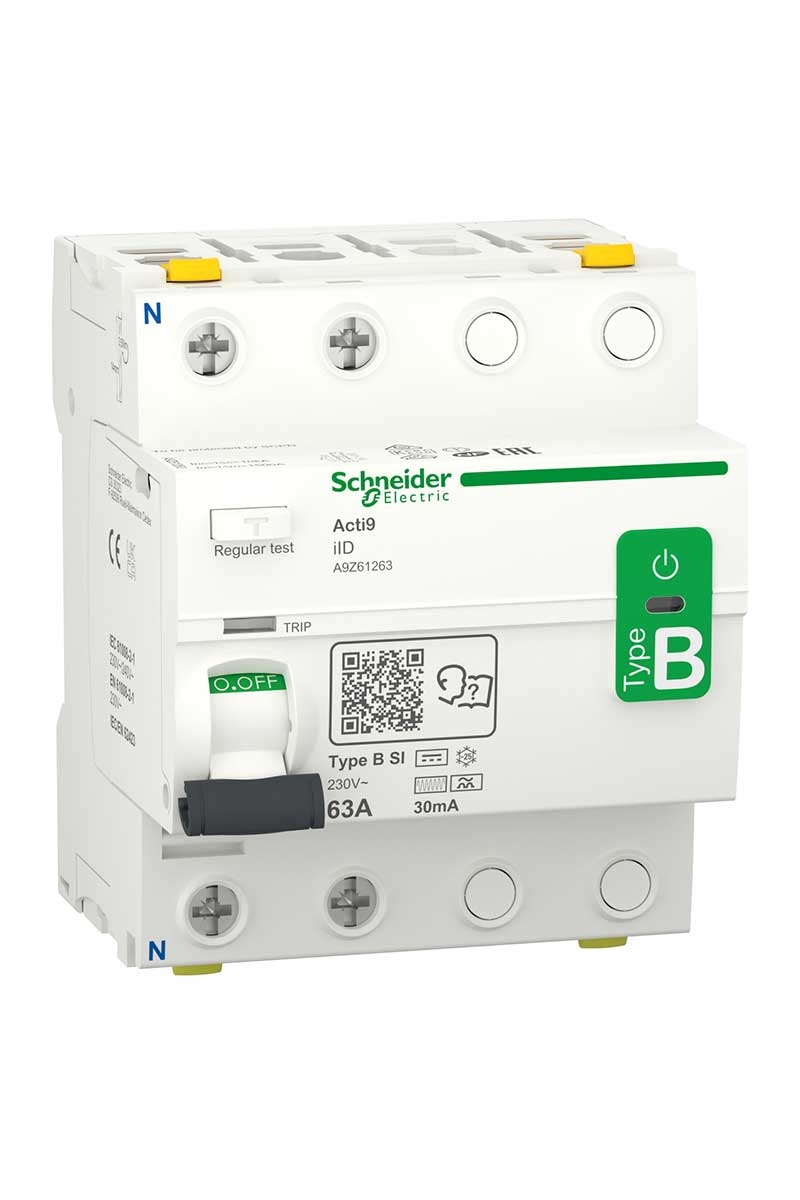 Schneider Fi Schneider Electric Fehlerstrom-Schutzschalter IID 2P 63A ...