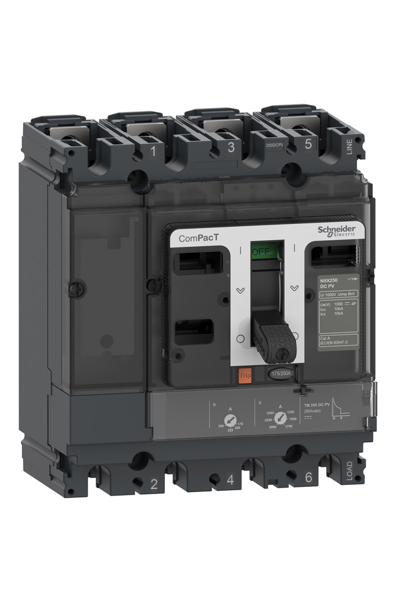 Schneider C16F4TM160D1 NSX160F Pv 4P 160A Tmd Kompakt Şalter
