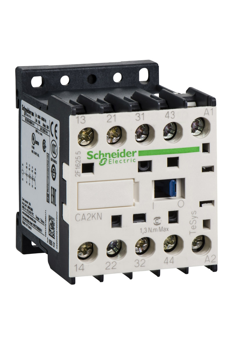 Schneider CA2-KN22B7 24VAC 2NA+2NK Yardımcı Kontak