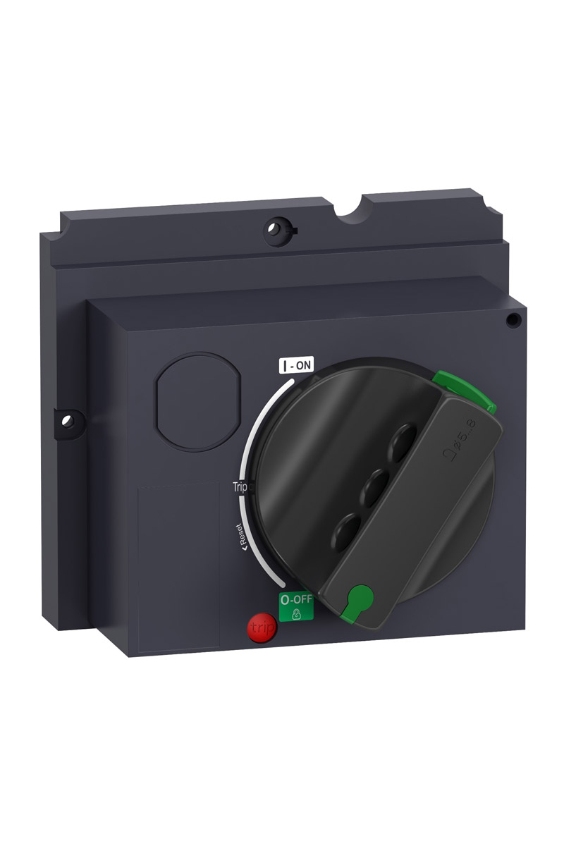 Schneider GV5AP03 Tesys Gv5 IP40 Siyah Doğrudan Döner Kol