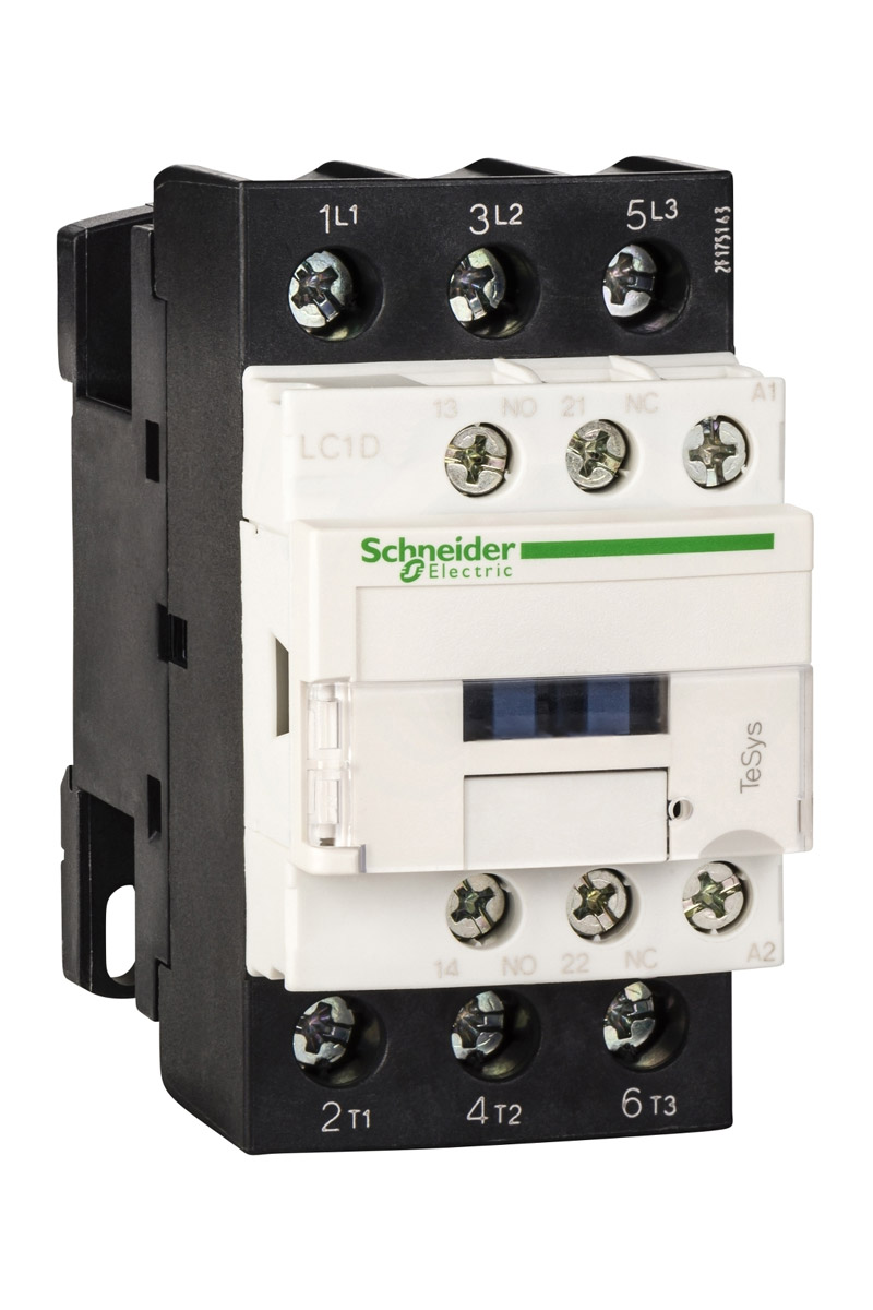 Schneider LC1-D38F7 110VAC 18.5kW 1NA+1NK Kontaktör