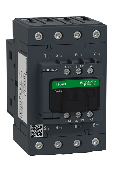 Schneider LC1DT60AB7 Tesys D 24V AC 4NA 4P Ac1 60A Kontaktör