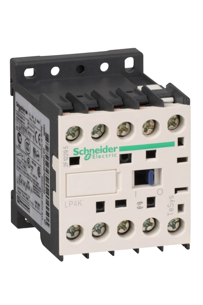Schneider LP4K0610BW3 Tesys K 24V DC 1NA 3P Ac3 6A Kontaktör