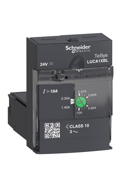 Schneider LUCA1XBL Tesys U 24V DC 0.35-1.4A Kontrol Ünitesi