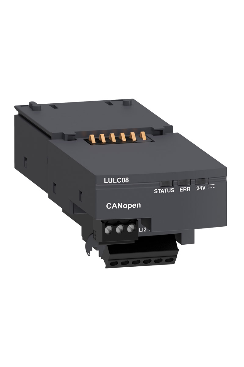 Schneider LULC08 TeSys U için Canopen Haberleşme Modülü