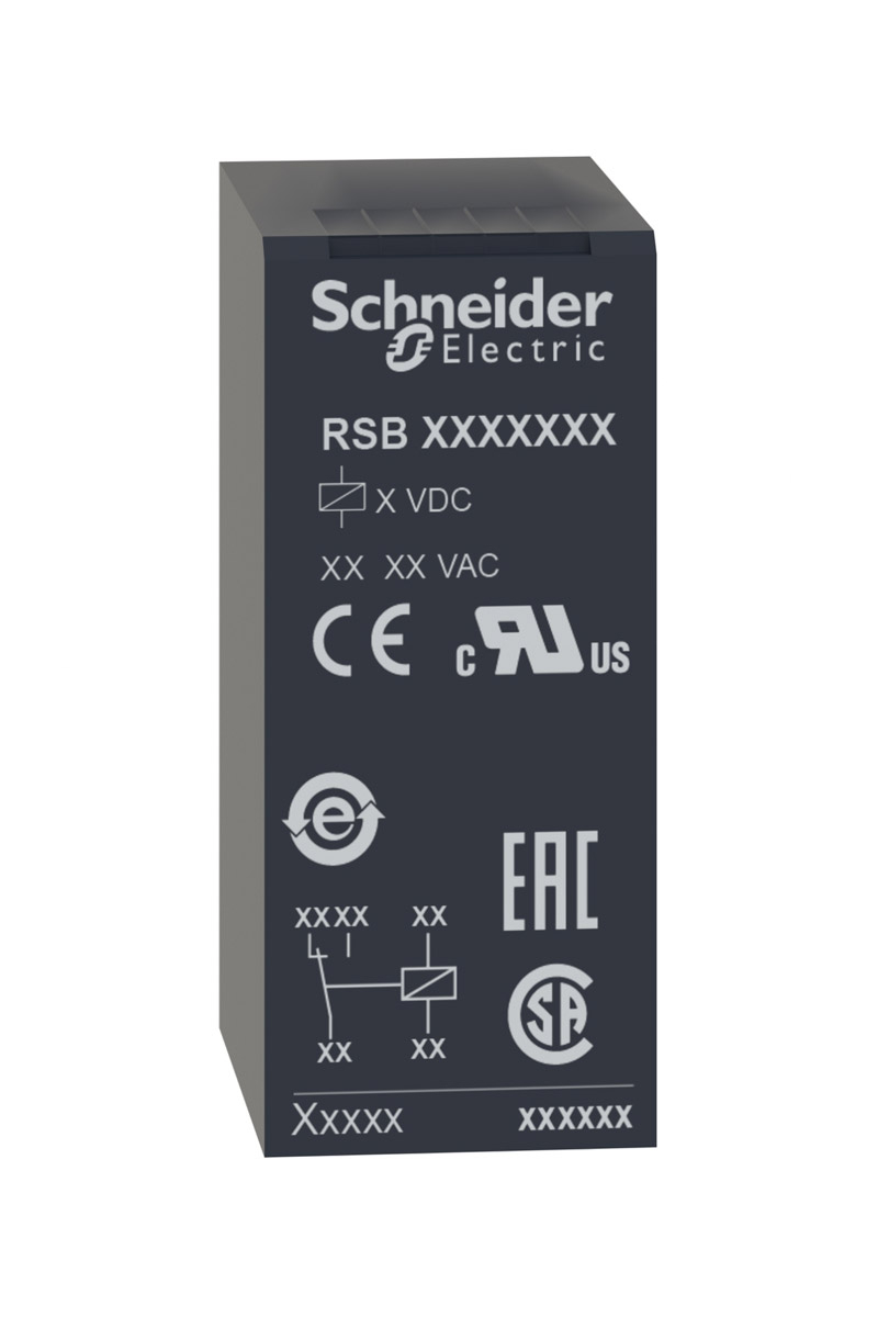 Schneider RSB2A080F7 Zelio 120VAC 8A Arayüz Takılabilir Röle