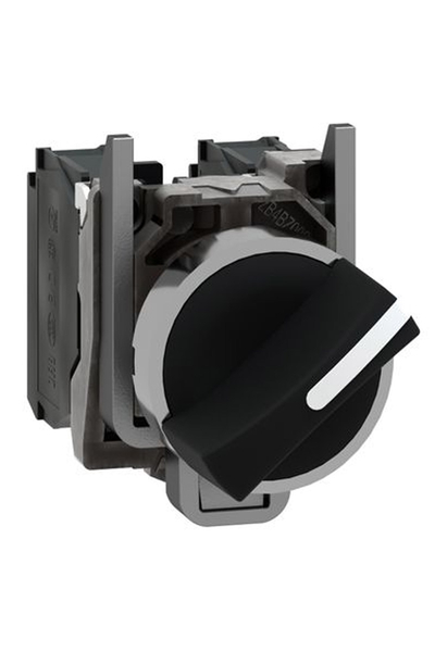 En Ucuz Schneider XB4BD25 1NA+1NK 22mm 2 Konumlu Siyah Mandal Buton ...