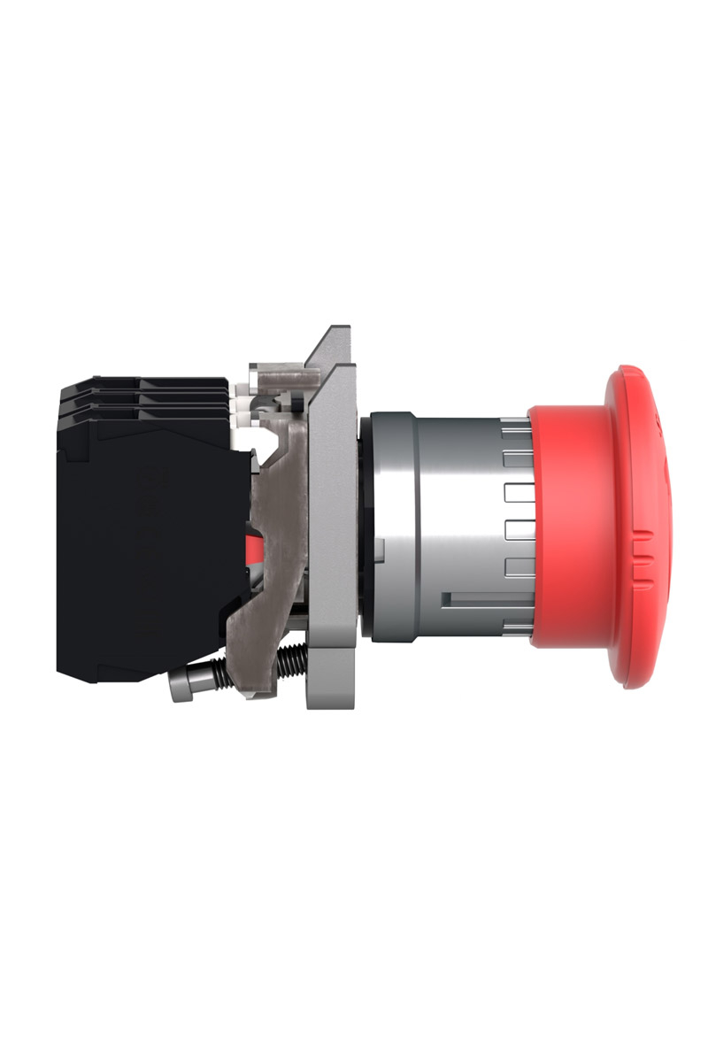 Schneider XB4BS84441 1NA+2NK Kırmızı Acil Durdurma Butonu