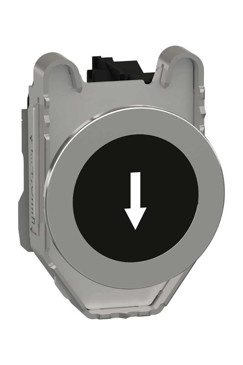 Schneider XB4FA3351 Siyah İşaretli Yaylı Kumanda Butonu