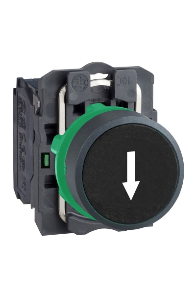 Schneider XB5-AA3351 1NA Siyah İşaretli Yaylı Buton | elektromarketim.com