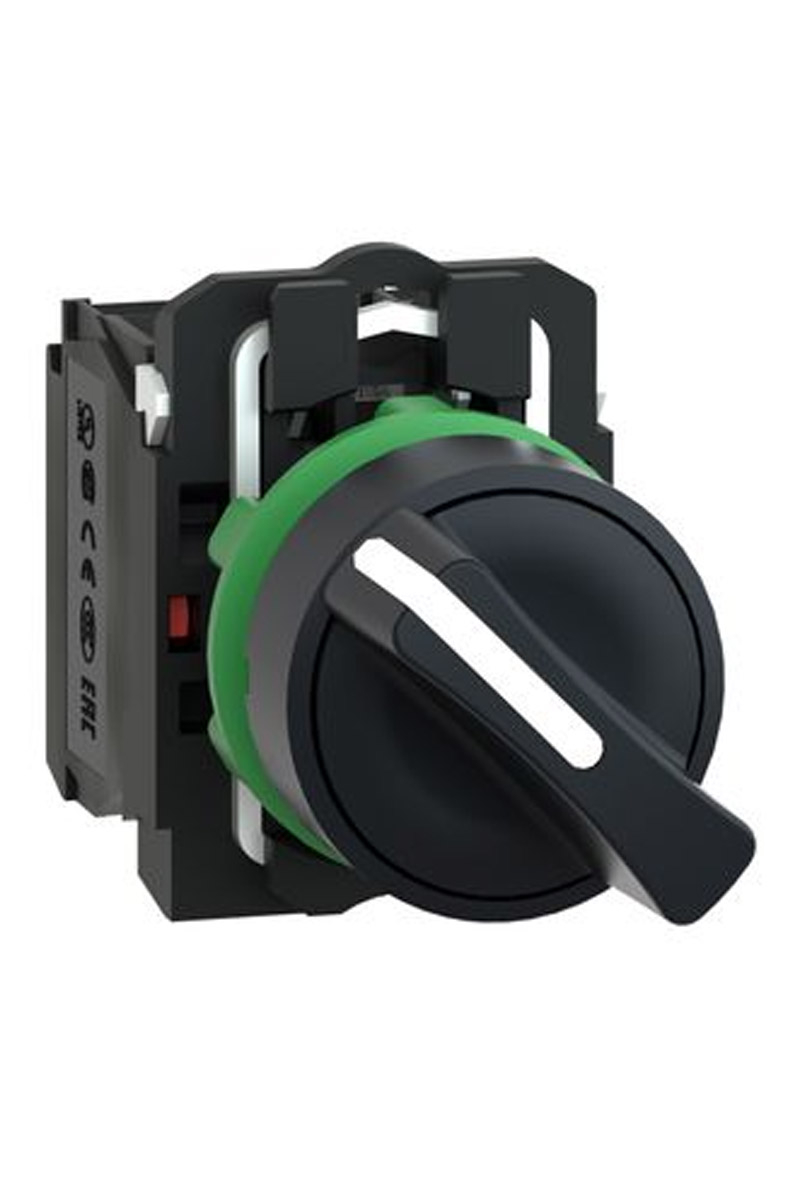 En Ucuz Schneider XB5AD25 1NA+1NK 22mm 2 Konumlu Siyah Mandal Buton ...