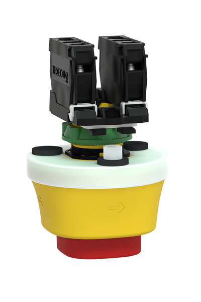 Schneider XB5AS84W3B5 24V Plastik Led Acil Stop Butonu