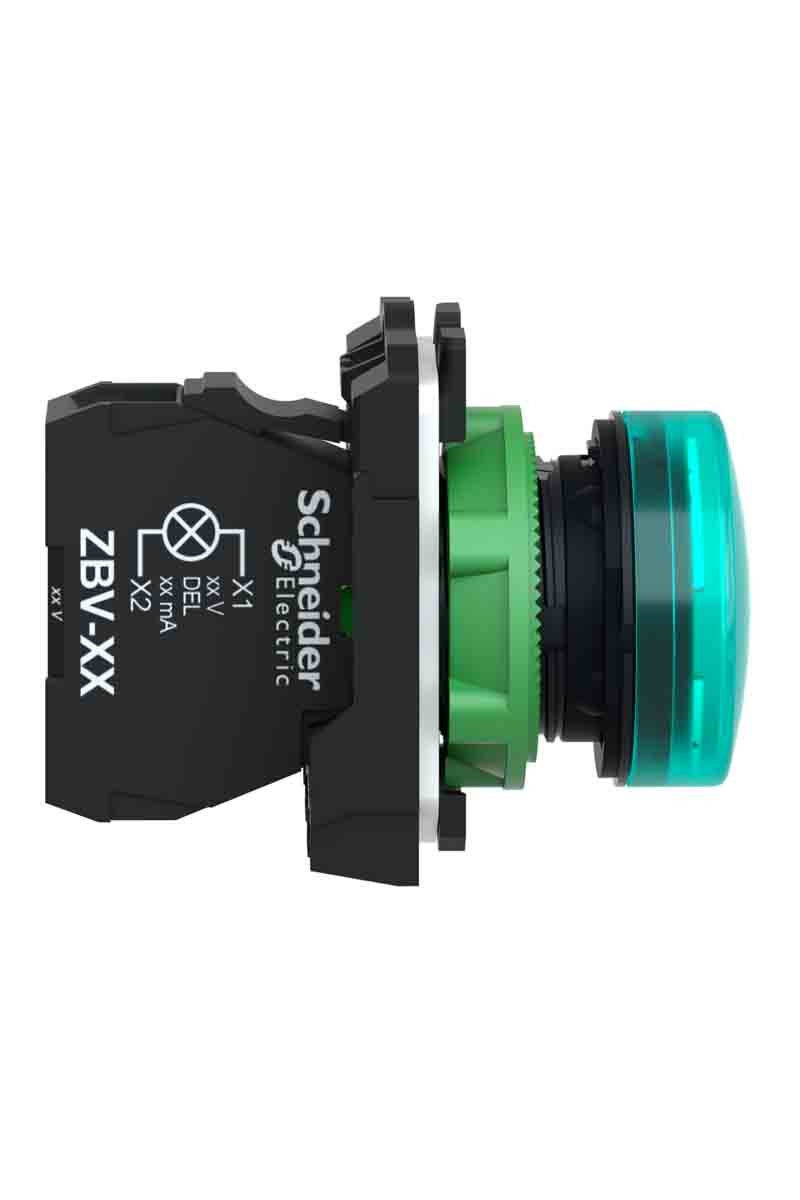 En Ucuz Schneider XB5AVB3 24V 22mm Entegre Ledli Yeşil Düz Lensli Pilot ...