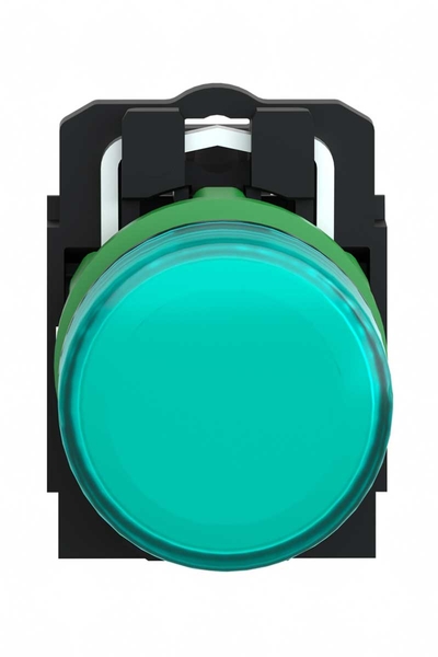 Schneider XB5AVB3 24V 22mm Yeşil Düz Lensli Pilot Işığı