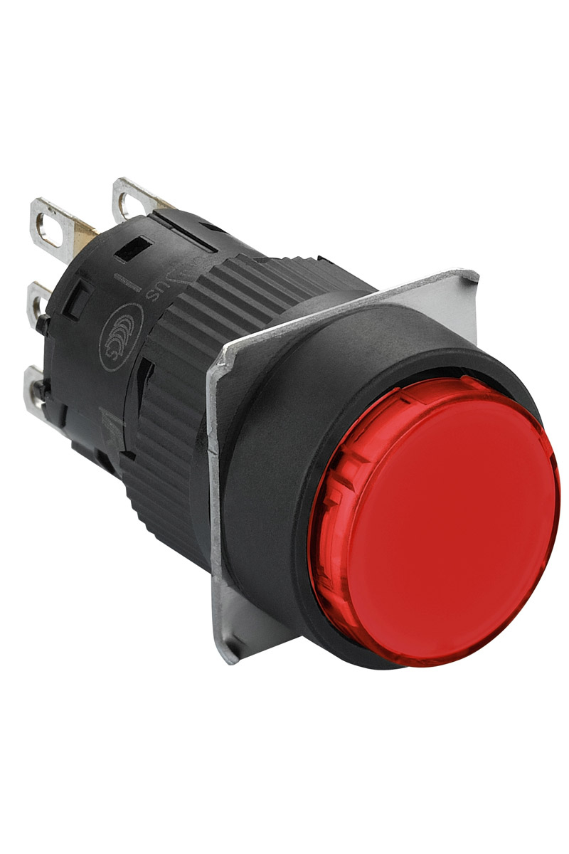 En Ucuz Schneider XB6EAW4B1P Harmony Xb6E 16mm Düz Yaylı Dönüşlü Yuvarlak Kırmızı Işıklı ...