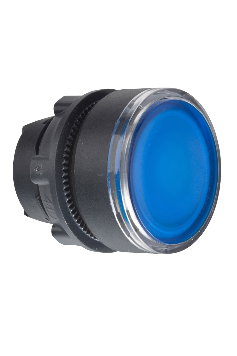 Schneider ZB5-AW363 Mavi Işıklı Buton Kafası