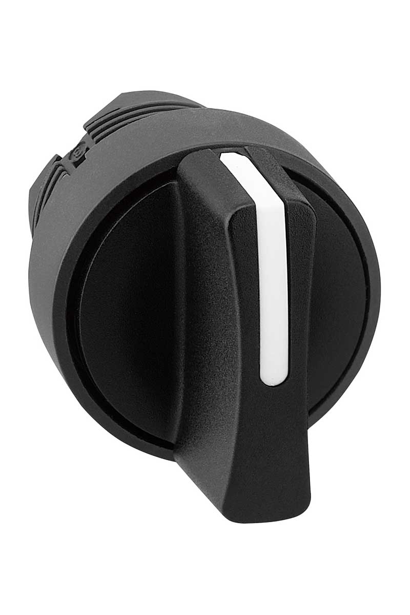 Schneider ZB5AD5 22mm 3 Konumlu Siyah Mandal Buton Başlığı