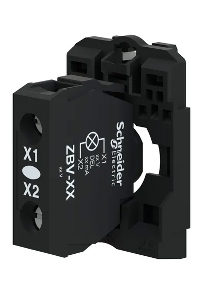 Schneider ZB5AV6 250V Ba9S Ampul için Gövde Sabitleme Bilezikli Işık ...