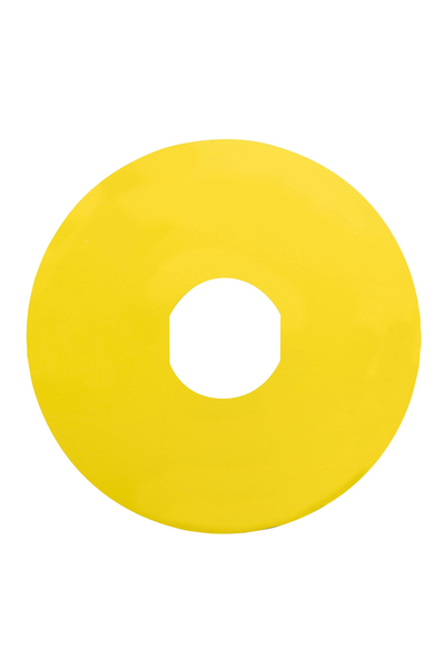 Schneider ZBY8101 Acil Stoplu Buton Sarı İşaretsiz Etiket