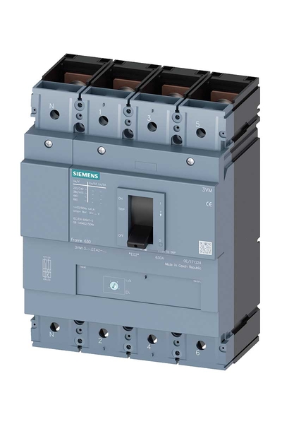 Siemens 3VM1340-4EE42-0AA0 400A Termik Manyetik Güç Şalteri