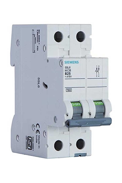 Siemens 5SL6210-7 2x10A C Tipi 6kA Otomatik Sigorta