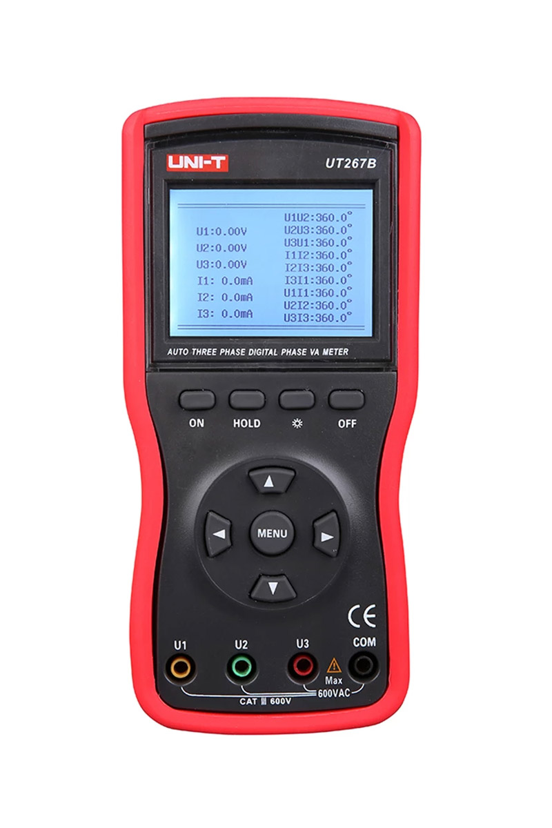 En Ucuz Unit UT267B 2/3 Fazlı Akıllı Dijital Voltampermetre