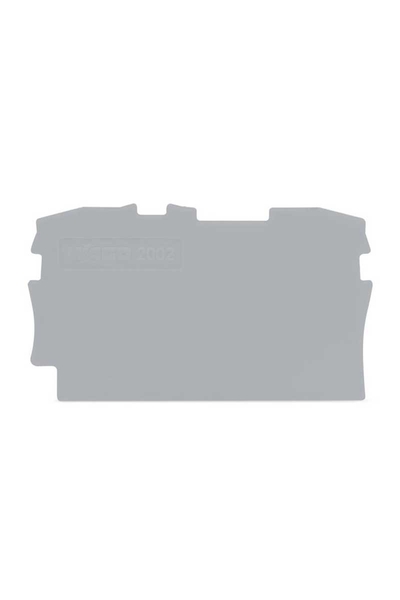 Wago 2002-1291 25 Adet 2.5-4mm2 Gri Sonlandırma Plakası