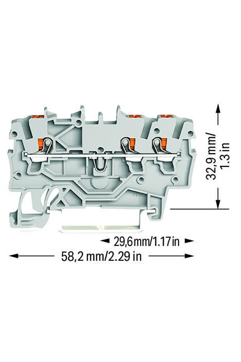En Ucuz Wago 2200-1301 100 Adet 1.5mm2 Gri 3 İletkenli Basma Butonlu ...