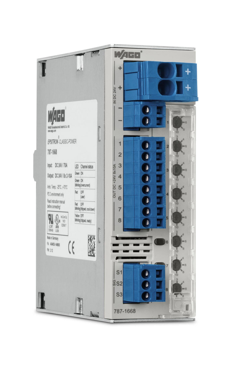 Wago 787-1668/000-200 8x48 VDC Elektronik Sigorta