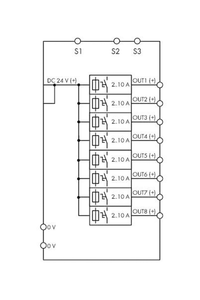 Wago 787-1668 8x24VDC Ayarlanabilir Elektronik Sigorta