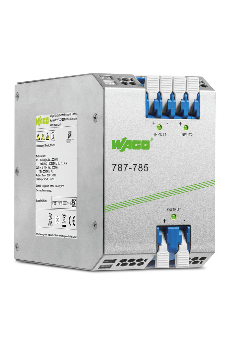 En Ucuz Wago 787-785 24/48 VDC 2x40A Paralelleme Modülü ...